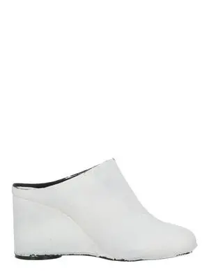 MAISON MARGIELA Wedge Mules - White