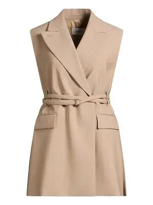 Sportmax Sleeveless Belted Blazer - No