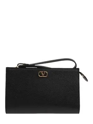 VALENTINO Valentino Logo Wristlet