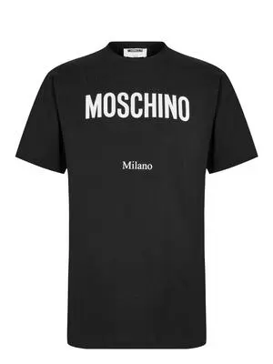 Moschino Crewneck Shortsleeve Tee - Black