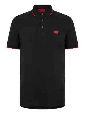 Hugo Boss Shortsleeve Polo Shirt - Black