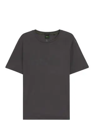 Hugo Boss Dark Charcoal Crewneck Shortsleeve Tee - Black
