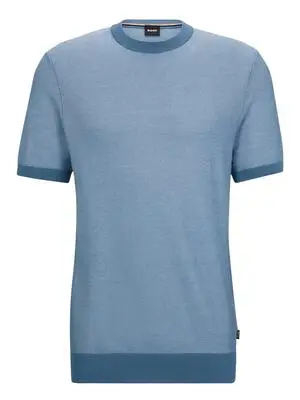 HUGO BOSS Hugo Boss Colorblock Crewneck Knit Tee