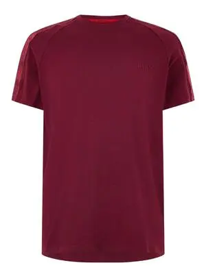Hugo Boss Logo Tape T-shirt - Red