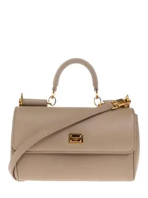 Dolce & Gabbana Dolce & Gabbana Flap Shoulder Bag Grey