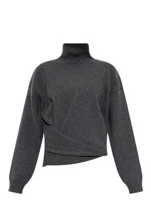 RÓHE Róhe Wool Turtleneck Sweater Grey