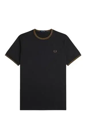 Fred Perry Soft Cotton Tshirt - Black