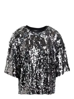 MAX MARA MAX MARA Sequin Embellished Mesh T-Shirt