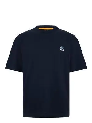 Hugo Boss Navy Crewneck T-shirt - Blue