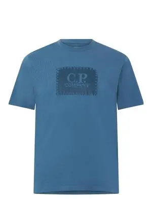 C.P. COMPANY Minimalist Loosefit Tshirt - Blue
