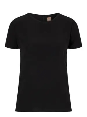 Hugo Boss Crewneck Shortsleeve Top - Black
