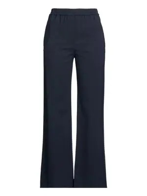 Max Mara Loose Straight-leg Pants With Drawstring Waist - Blue