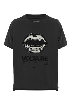 Zadig&Voltaire Embellished T-shirt - Grey