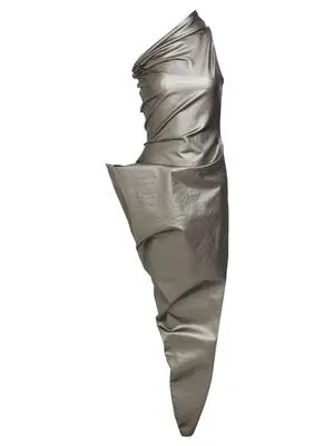 Rick Owens Sleeveless Draped Gown - Gray