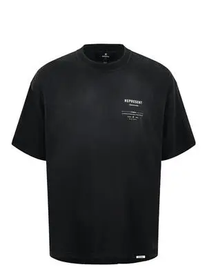 REPRESENT Jersey T-Shirt Black