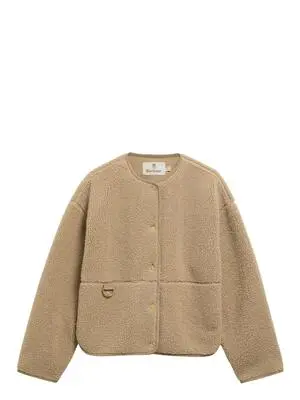 Barbour Collarless Fleece Jacket - No