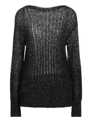 MAISON MARGIELA Sequined Knit Pullover - Black