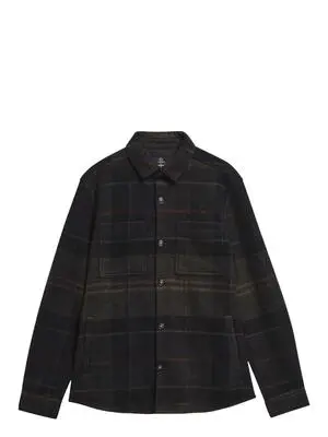 Barbour Plaid Overshirt Jacket - No