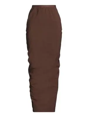 Rick Owens Rick Owens Bodycon Skirt Brown