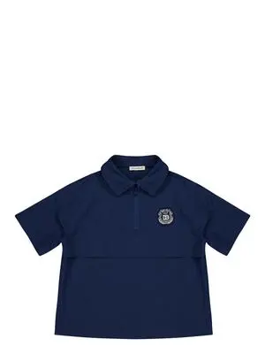 DOLCE & GABBANA Dolce & Gabbana Short Sleeve Collared Shirt With Zipper Detail