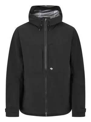 REPRESENT Hooded Shell Jacket - Black