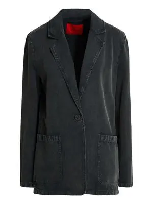 MAXCO. Single-breasted Blazer - Black