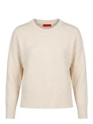 Max & Co. Ribbed Knit Top - Camel
