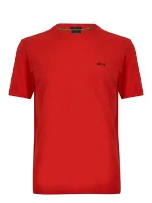 Hugo Boss Minimal Logo Tshirt Red