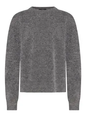 Max Mara Crew Neck Pullover - Grey