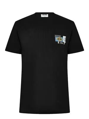 Moschino Crewneck Shortsleeve Tshirt - Black