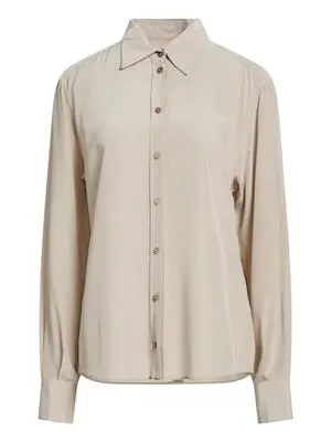 Dolce & Gabbana Solid Silk Shirt - Grey