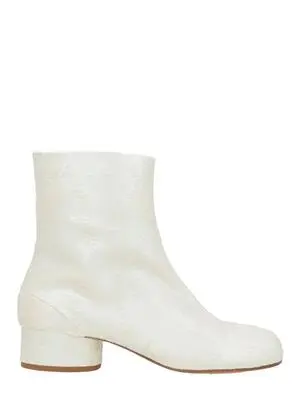MAISON MARGIELA MAISON MARGIELA Iridescent Leather Ankle Boots