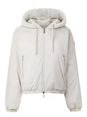 Moose Knuckles Cropped Hooded Jacket - No