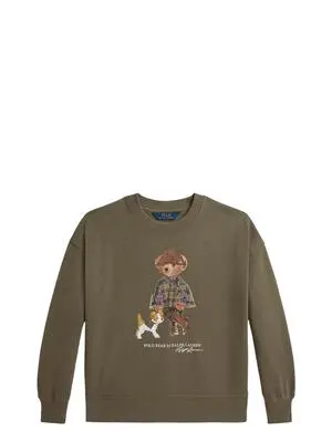 Polo Ralph Lauren POLO RALPH LAUREN Long Sleeve Crewneck Sweatshirt Brown