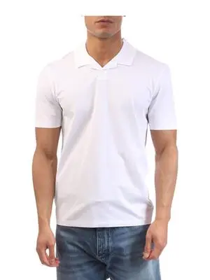 Hugo Boss Slimfit Shortsleeve Polo Shirt - White