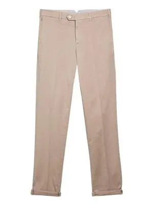 Brunello Cucinelli Italian-fit Gabardine Trousers - Brown