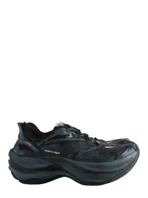 Balenciaga Balenciaga Jet Mesh-Panelled Chunky Sneakers Black