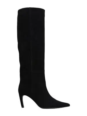 Lola Cruz Elizabeth 85 Knee-high Stiletto Boots - Black