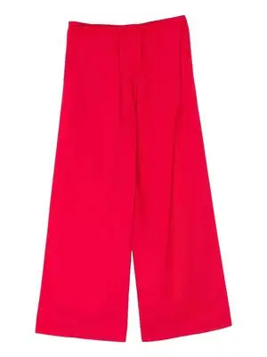 Cynthia Rowley Wide Leg Tour Pants - Red