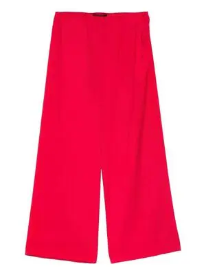 Cynthia Rowley Wide Leg Tour Pants - Red
