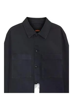BOSS Regular-fit Stretch-cotton Denim Shirt