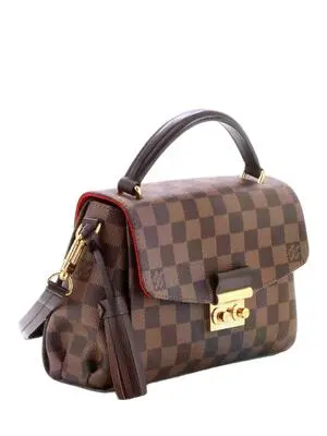 LOUIS VUITTON Louis Vuitton Croisette Handbag Brown