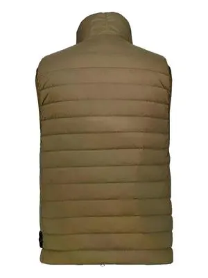 Stone Island Quilted High-neck Gilet - Brown