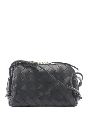 Bottega Veneta Intrecciato Bag - Black