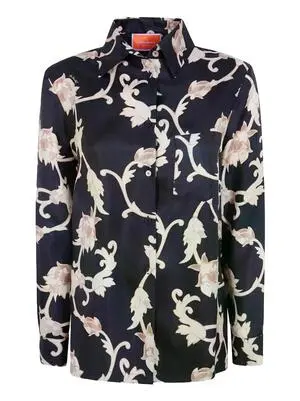 LA DOUBLEJ LA DOUBLEJ Silk Shirt