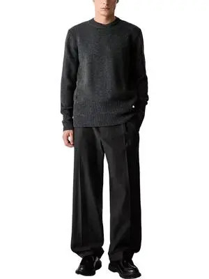 MAISON MARGIELA Wool Shirting Trousers - Grey