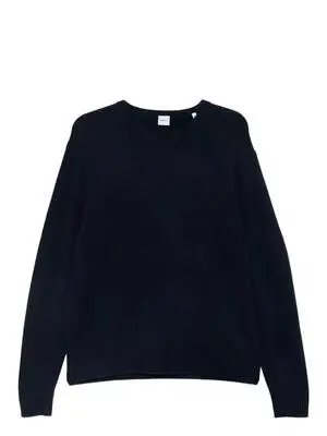 Aspesi Crew Neck Long Sleeve Sweater - Blue