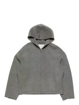 Acne Studios Cashmere Hooded Jacket - Grey