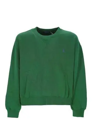 Polo Ralph Lauren Polo Ralph Lauren Embroidered Logo V-Insert Sweater Green