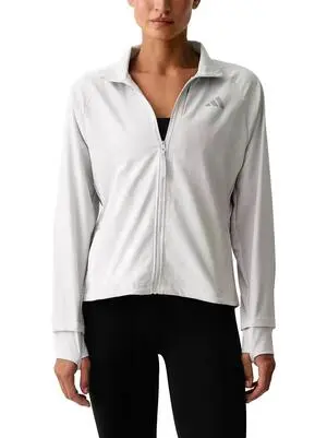 ADIDAS Logo-Print Zip-Up Jacket